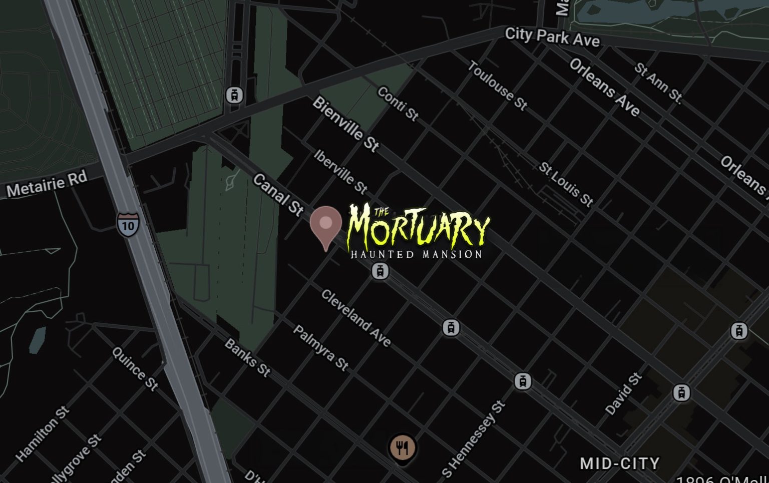 The Mortuary Haunted Mansion - #1 New Orleans Haunted House